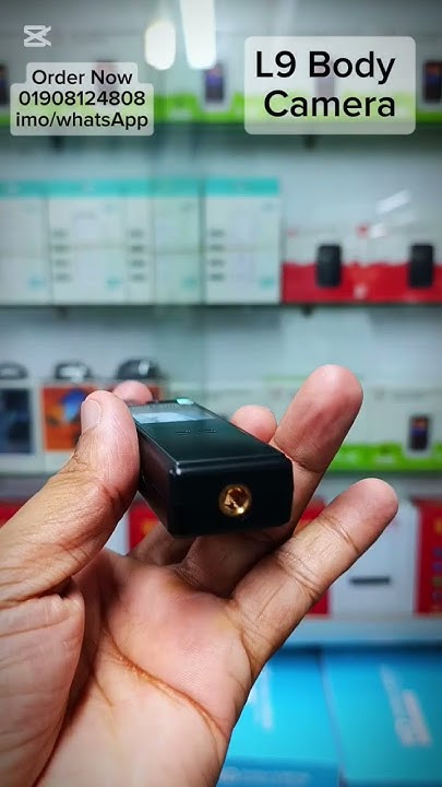 L9 Body Camera With Display - YouTube