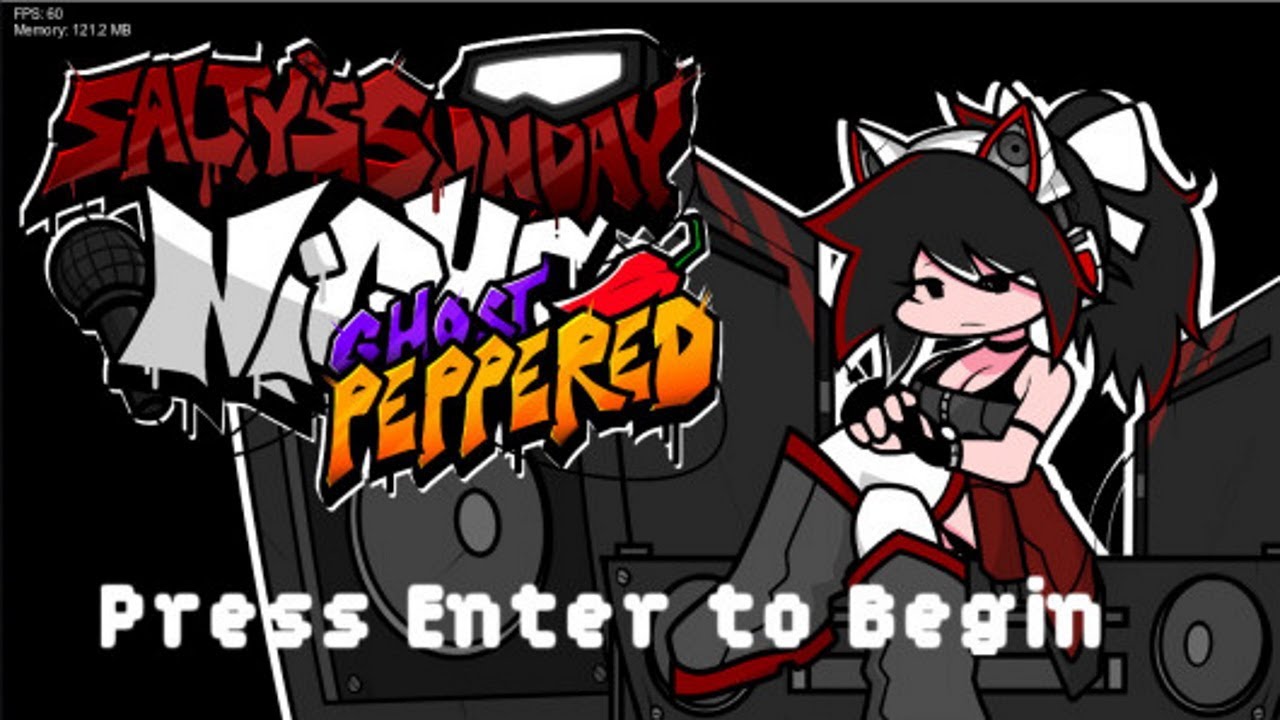 Friday Night Funkin' - Salty's Sunday Night (GHOST PEPPERED DEMO) FNF ...