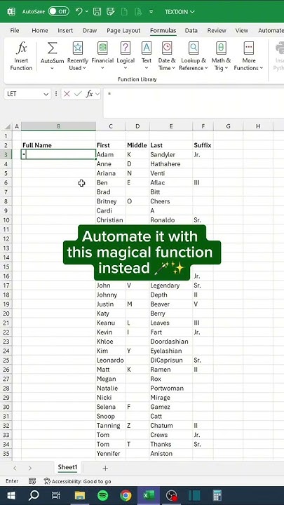 Textjoin In Excel‼️ Youtube