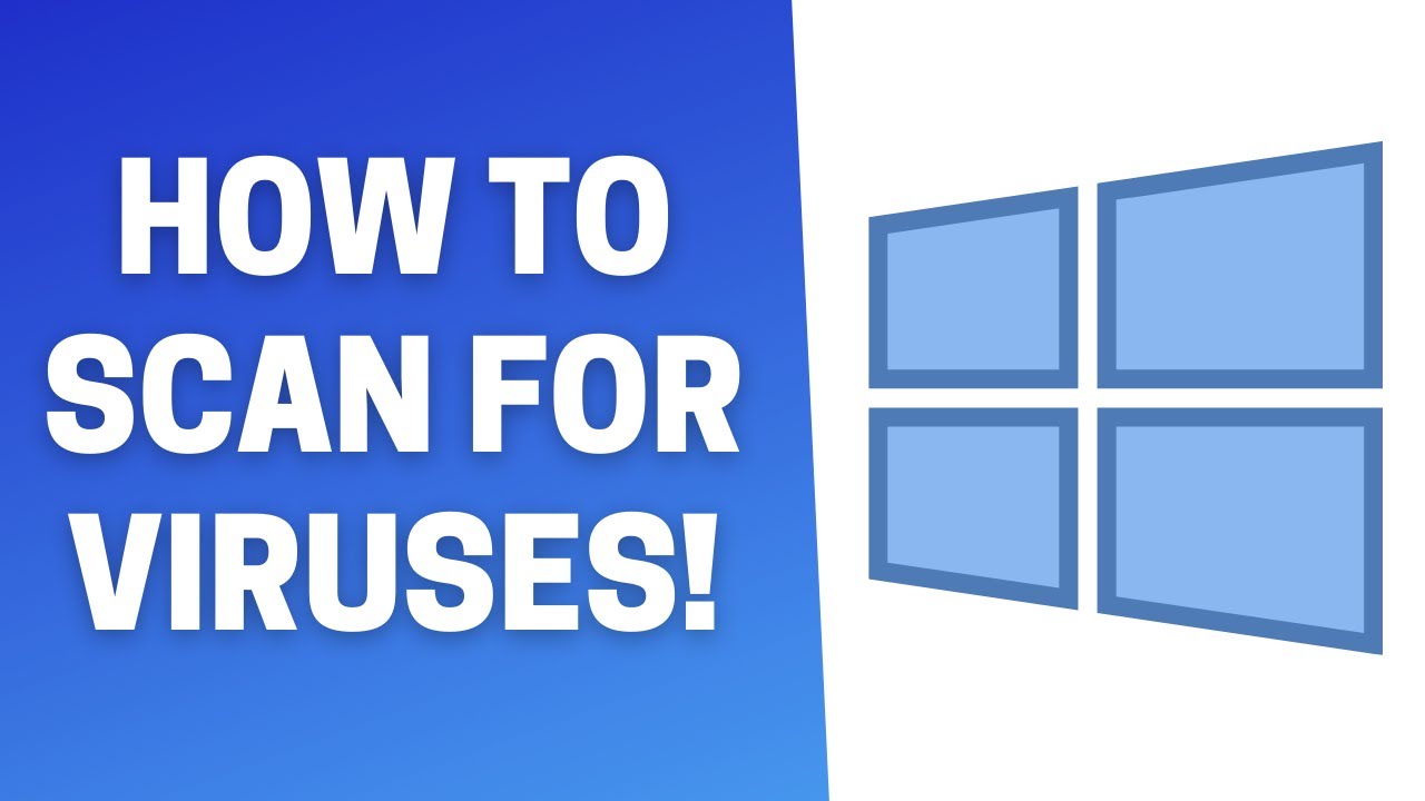 How to Scan for Viruses on Windows 10 - [Windows 10 Tutorial] - YouTube