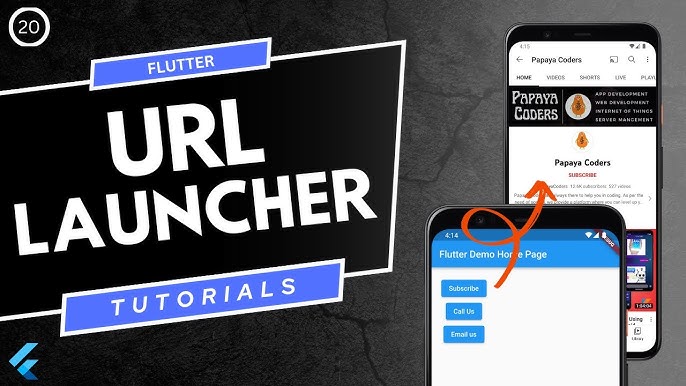 Launch Native URL Schemes in Flutter with the url_launcher Plugin😟 ... Launch Native URL Schemes in Flutter with the url_launcher Plugin😟 ...