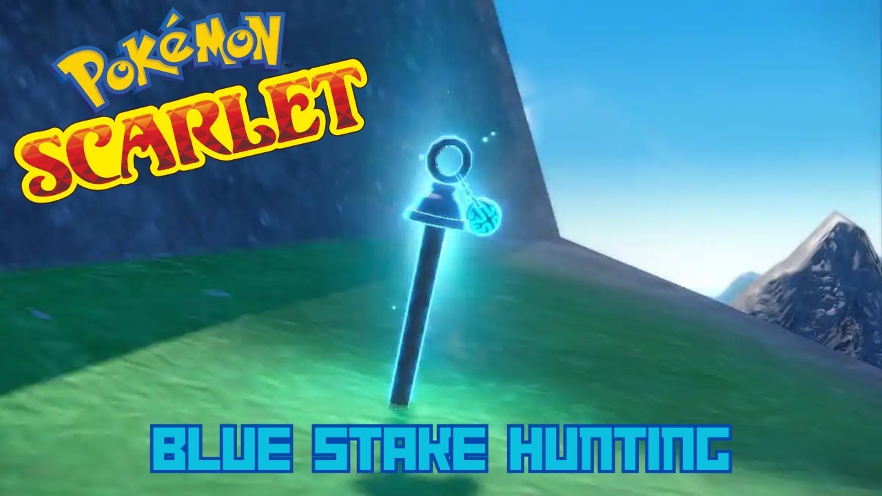 BLUE STAKE HUNTING!! | Pokemon Scarlet & Violet Co-op (50) - YouTube