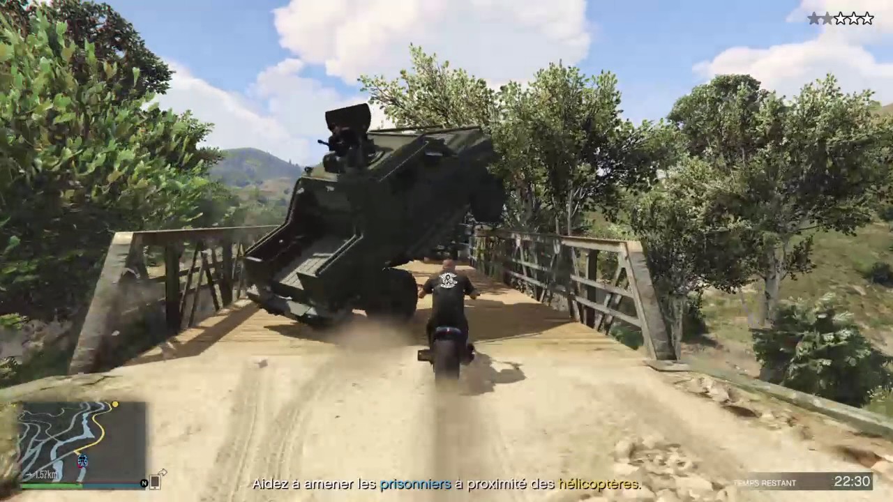 GTA V close call - YouTube