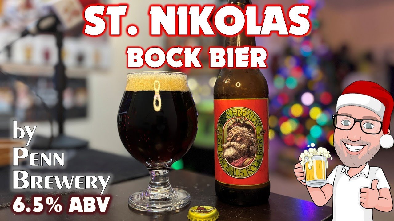 St. Nikolaus Bock Bier (TO-SPEC German style lager!) by Penn Brewery ...