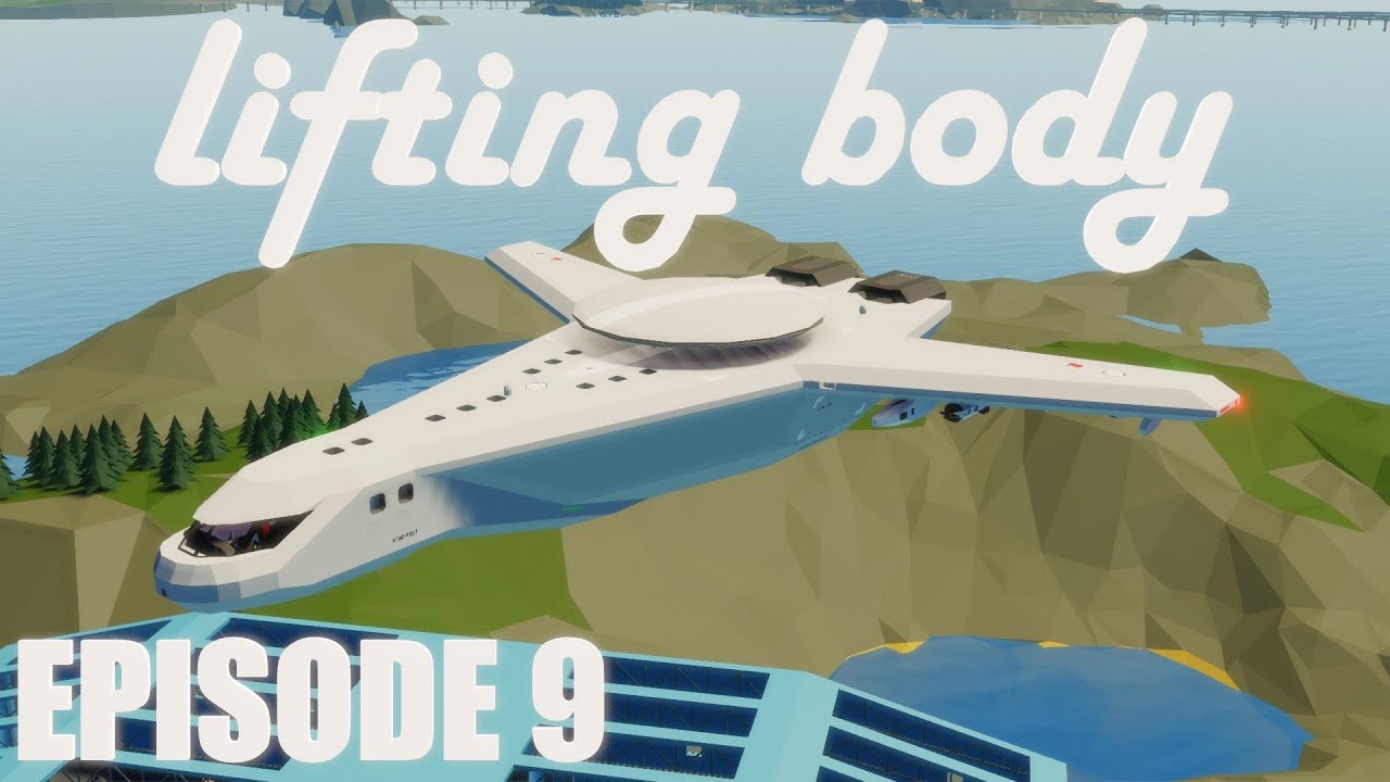 Stormworks Build Series : Lifting Body Tanker and Awacs Episode 9 - YouTube