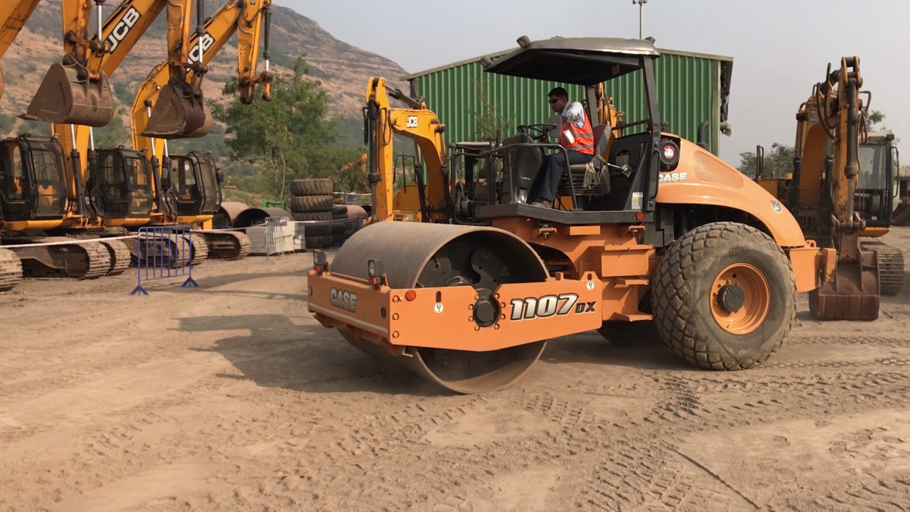 2015, Case 1107DX Soil Compactor lot 130 - YouTube