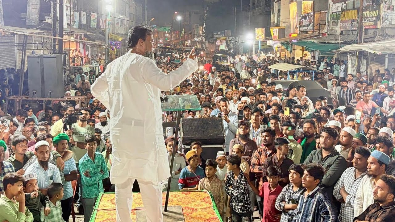 Public Meeting For Election Campaign Syed Moin - YouTube