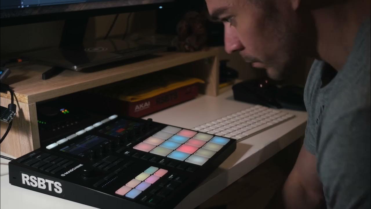 Making new beat on Maschine MK3. "B&W beat" - YouTube