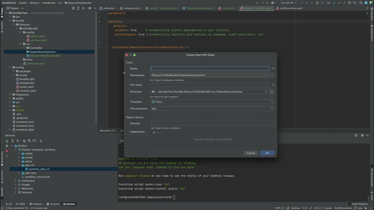 Symfony 6 Создание своего bundle - YouTube