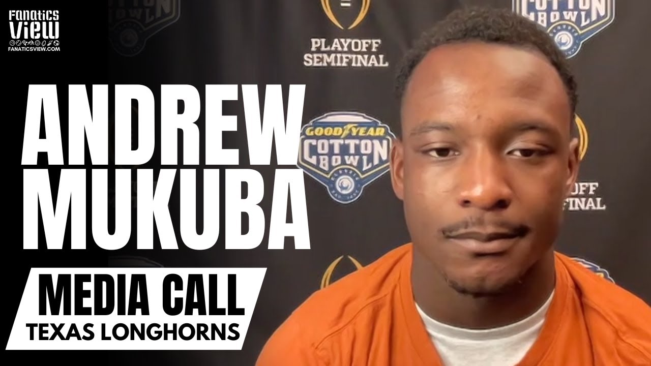 Andrew Mukuba Discusses Jeremiah Smith Impressions, Texas Longhorns vs ...