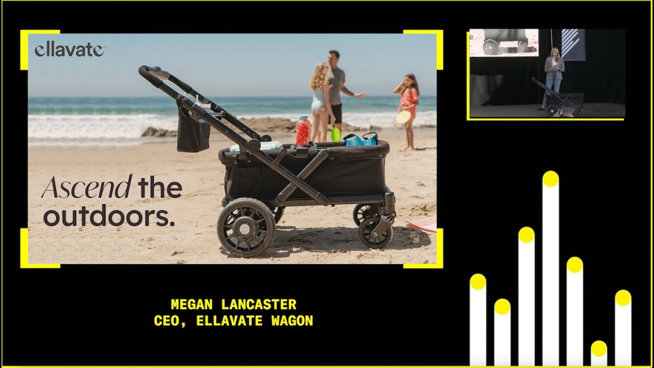 Ellavate Showcases Electric Wagon for Outdoor Adventures - YouTube