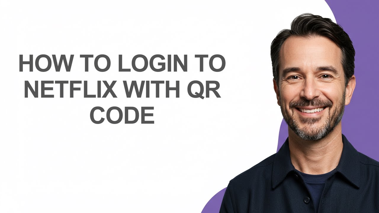 How To Login To Netflix With Qr Code - KevinHowTo - YouTube