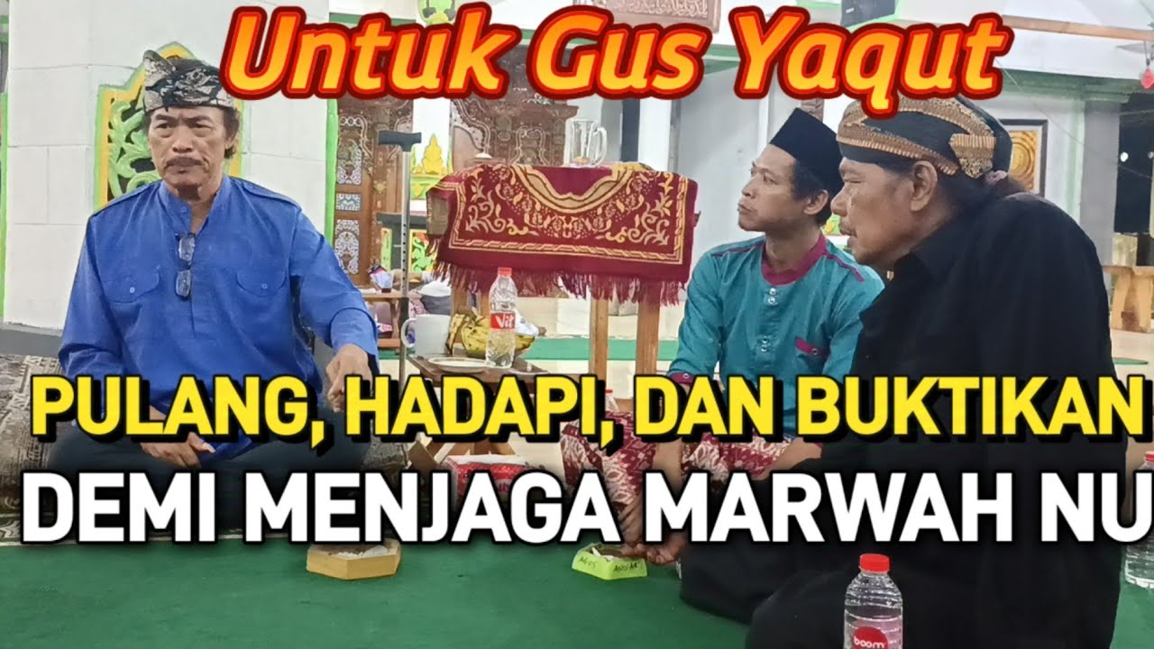 Nasehat Gus Nuril Untuk Gus Yaqut #gusnuril #gusyaqut #banser #ashor # ...