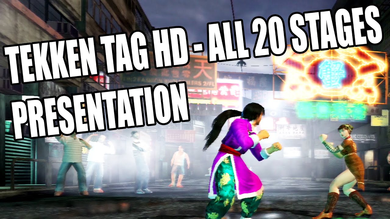 Tekken Tag - All 20 Stages Presentation in HD - YouTube
