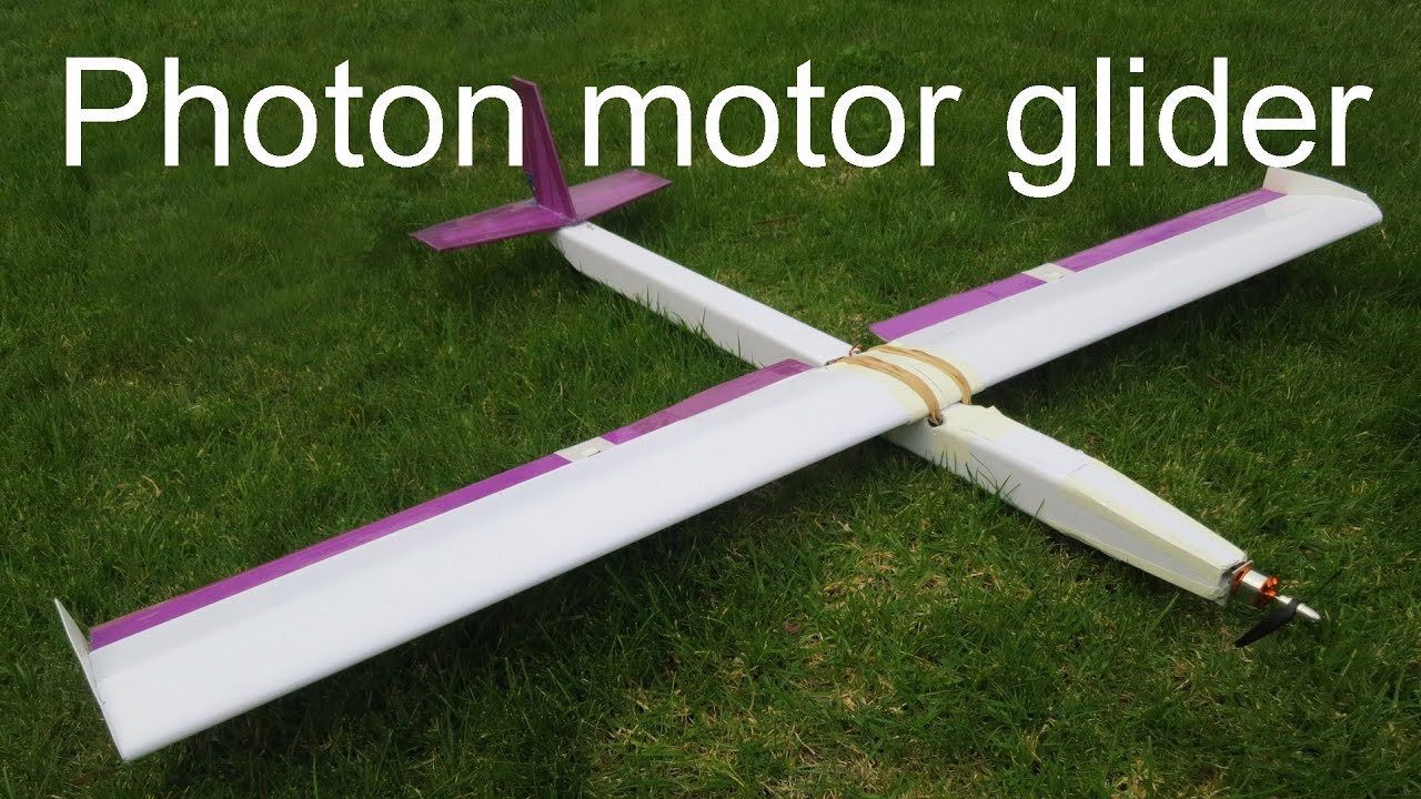 Photon motor glider first flight - YouTube