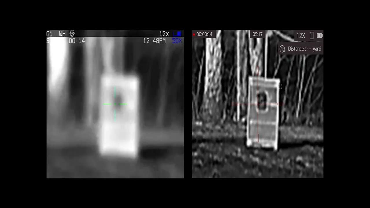 Fusion Thermal Avenger 40 vs AGM Varmint TS35 384 - YouTube