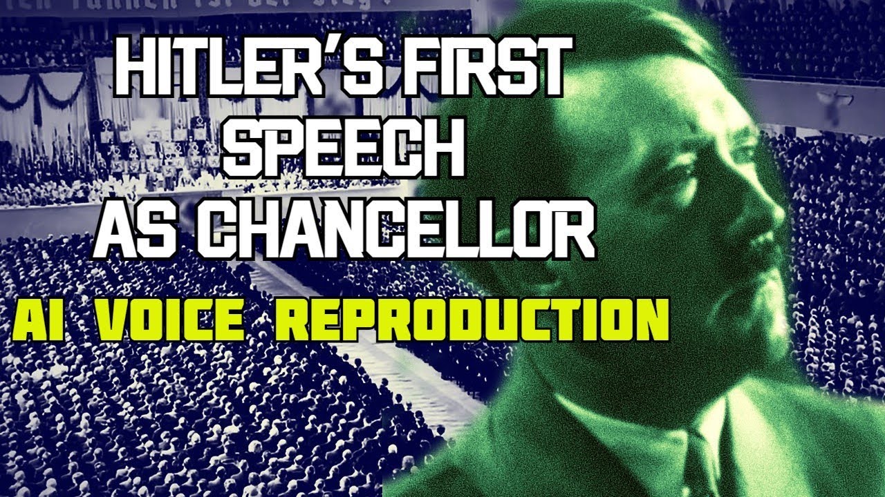 Adolf Hitler First Speech As Chancellor | Nazi "State of the Union ...