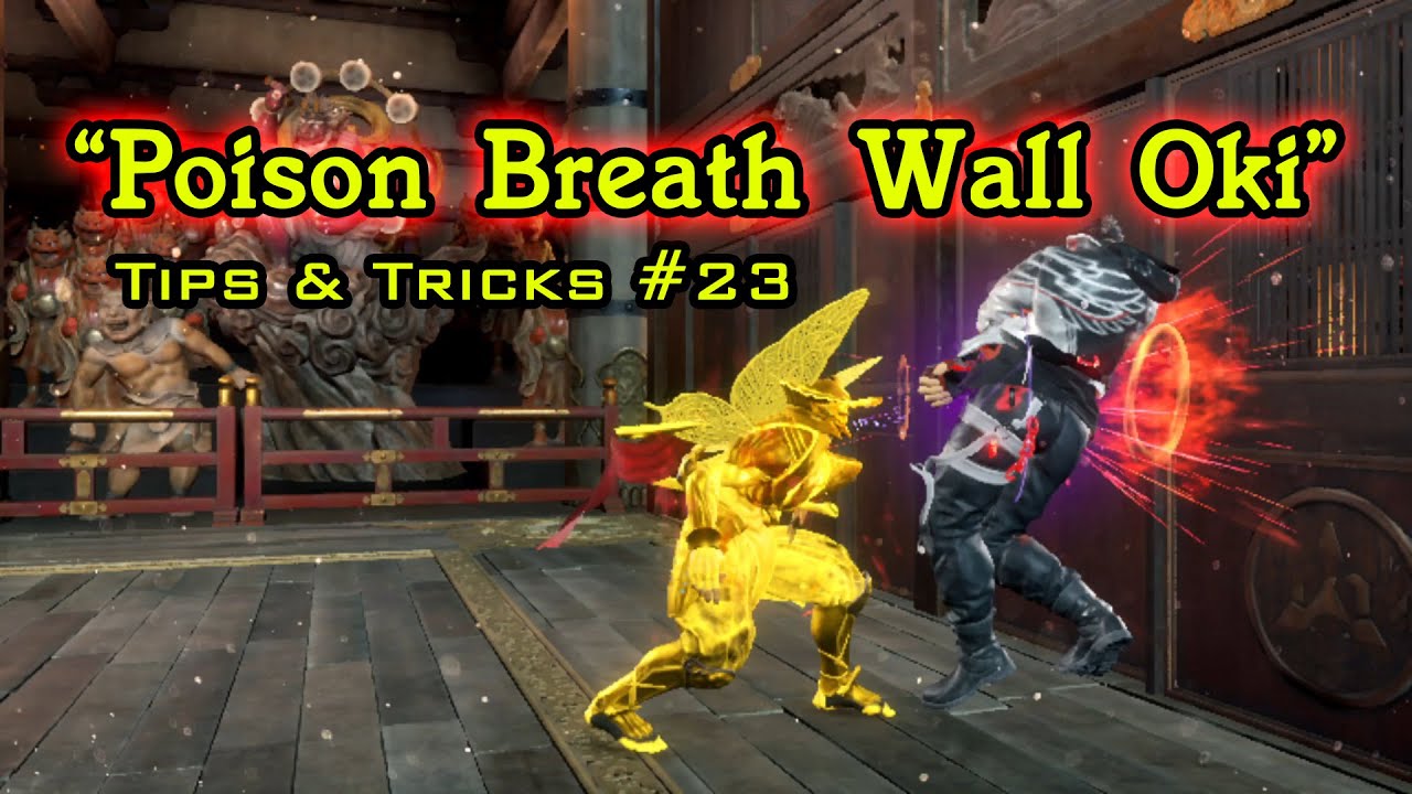Tips & Tricks #23 - Poison Breath Wall Oki - Yoshimitsu Tekken 8 - YouTube