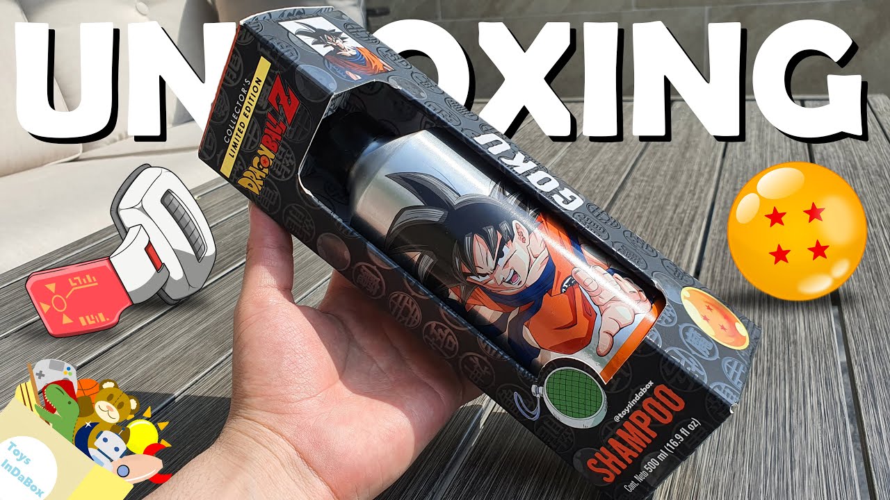 EL SUPER SHAMPOO DE GOKU | Dragon Ball Z | UNBOXING | Toys InDaBox ...