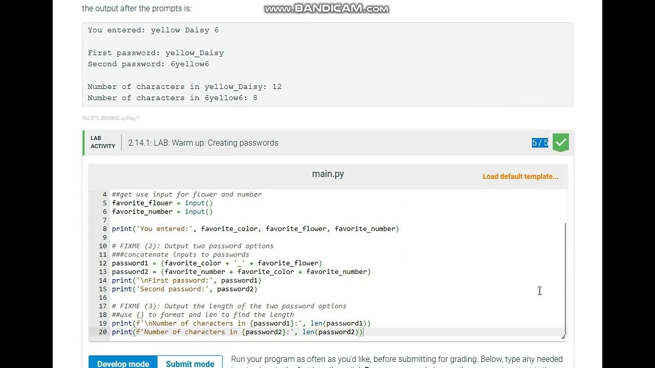 Python Creating Passwords Youtube