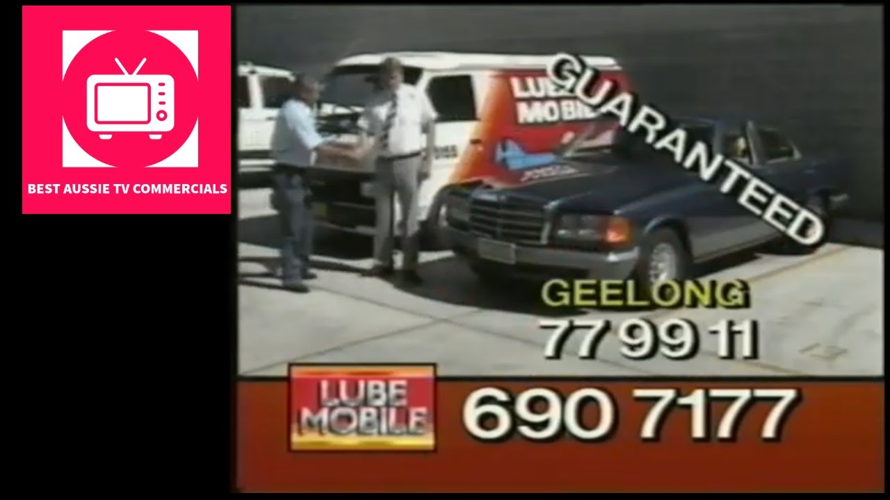 Lubemobile - Your Mobile Mechanics [1989] - Best Aussie TV Commercials ...
