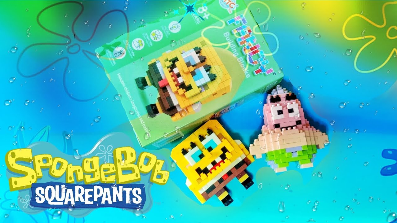 Spongebob Squarepants Nickelodeon Bricks 🏝️🟨 #spongebob #bricks # ...