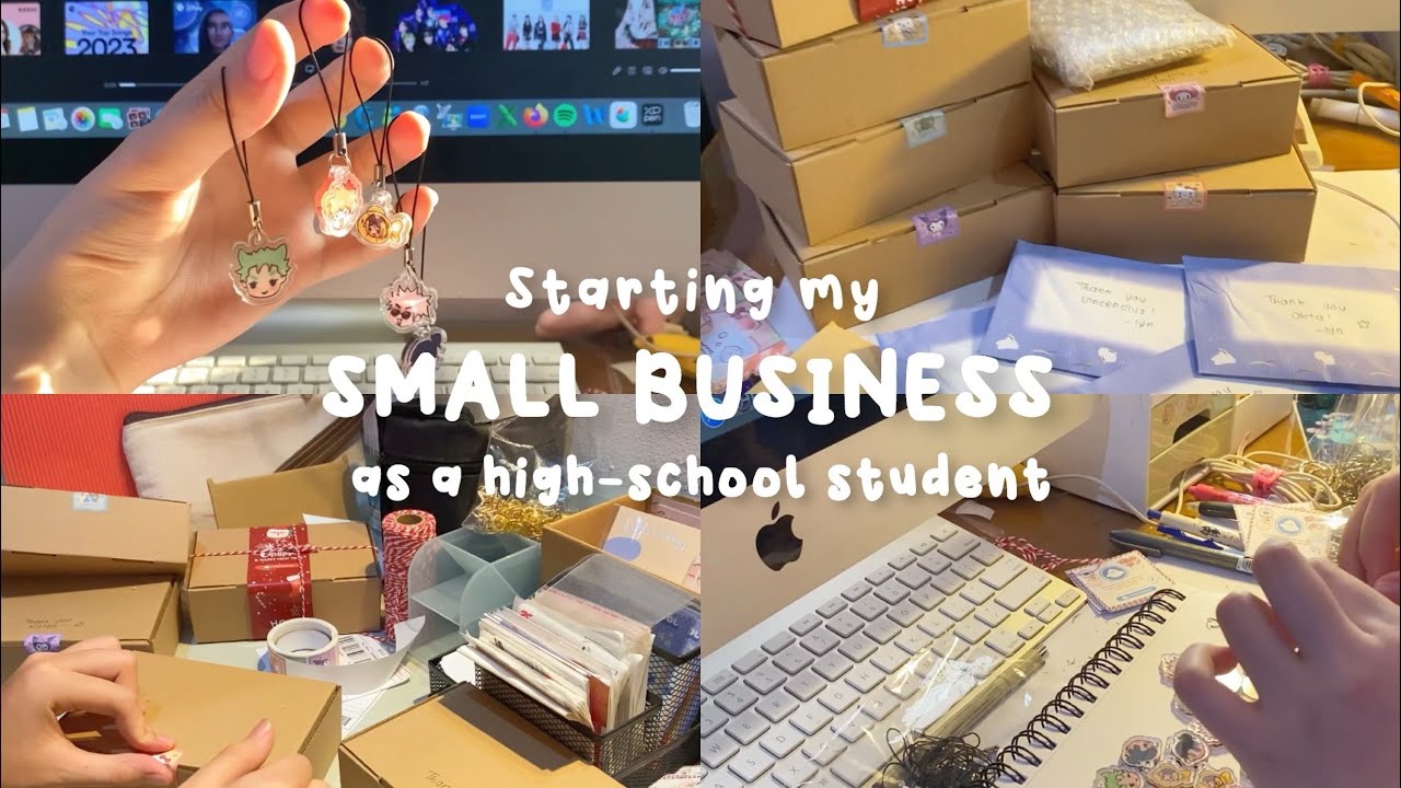 Starting my first Small Business as a High-school student (packing ...