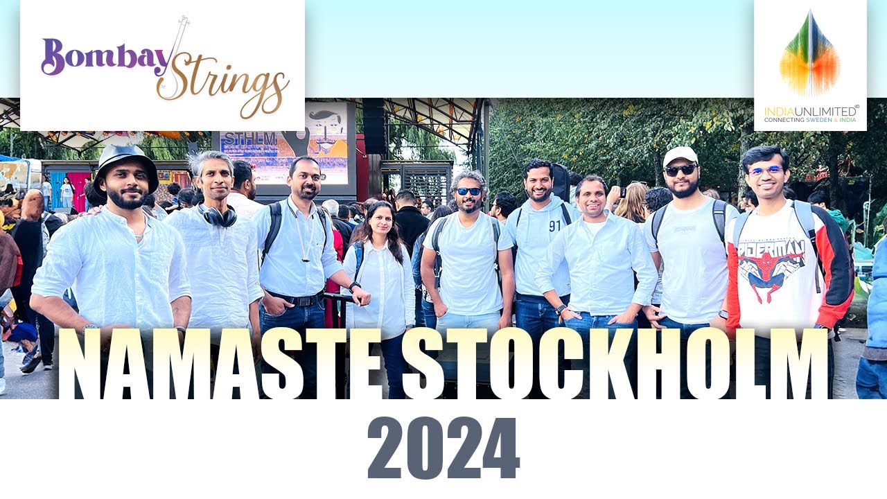 Bombay Strings | Namaste Stockholm 2024 | Sweden | #bombaystrings # ...