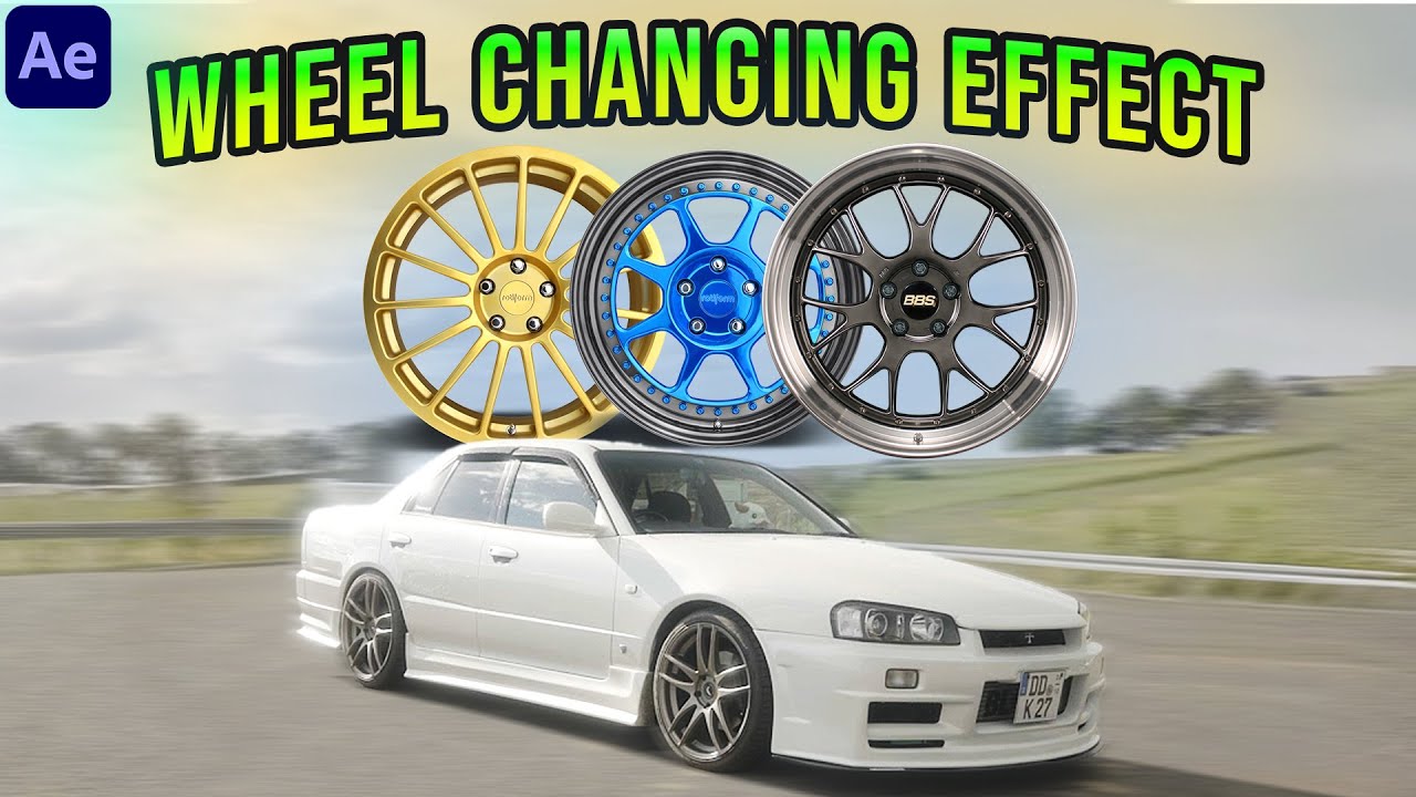 Car Wheel Changing Effect in After Effects - YouTube