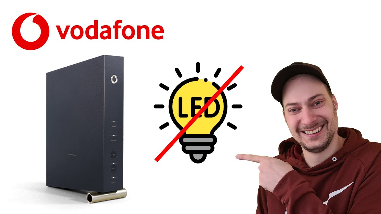 Status LEDs deaktivieren - Vodafone Router - Tutorial - YouTube