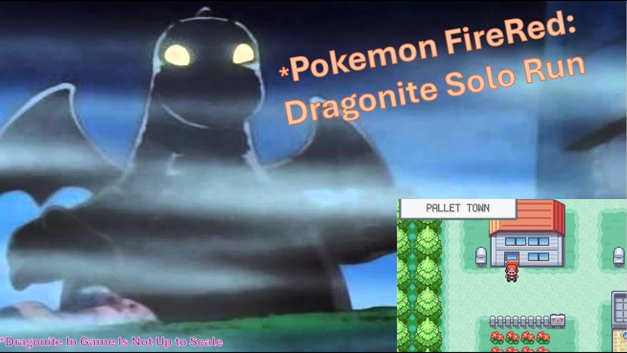 Can I Beat Pokemon FireRed With Only a Dragonite? Obviously - YouTube