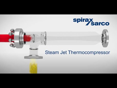 Spirax Sarco Steam Jet Thermocompressor - YouTube
