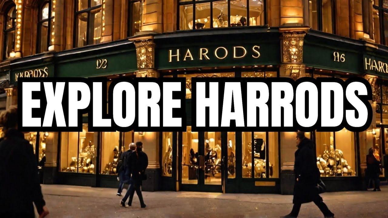 HARRODS LONDON WALKING TOUR 4K | MOST EXPENSIVE MALL UK P3 - YouTube