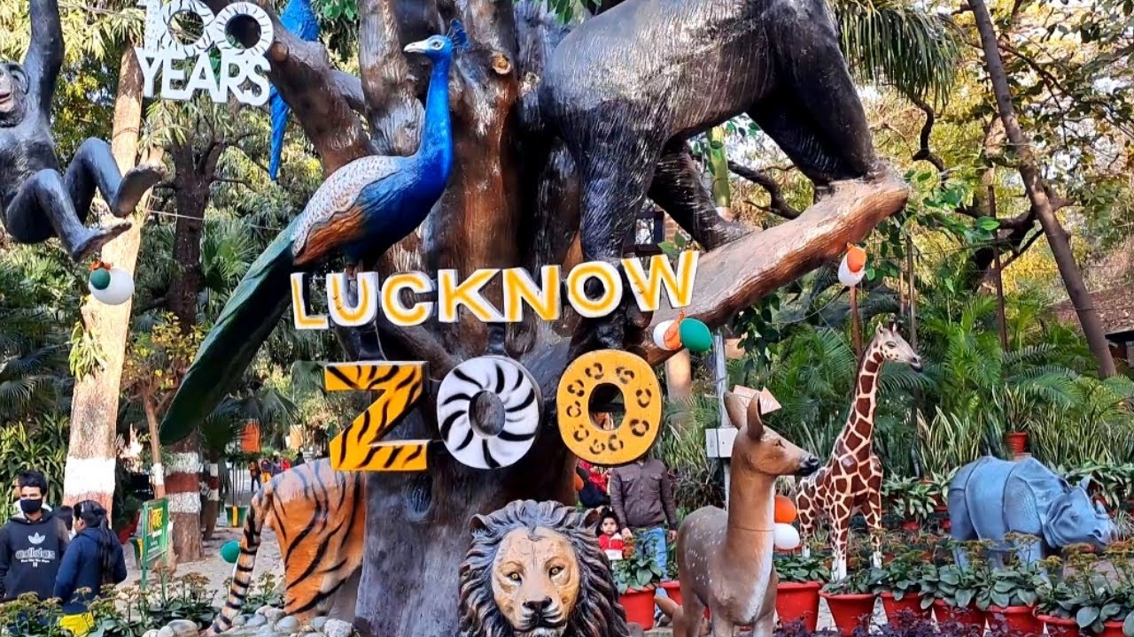 Lucknow Zoo | लखनऊ चिड़िया घर | Lucknow Zoo Full Tour | nawab wajid ali ...