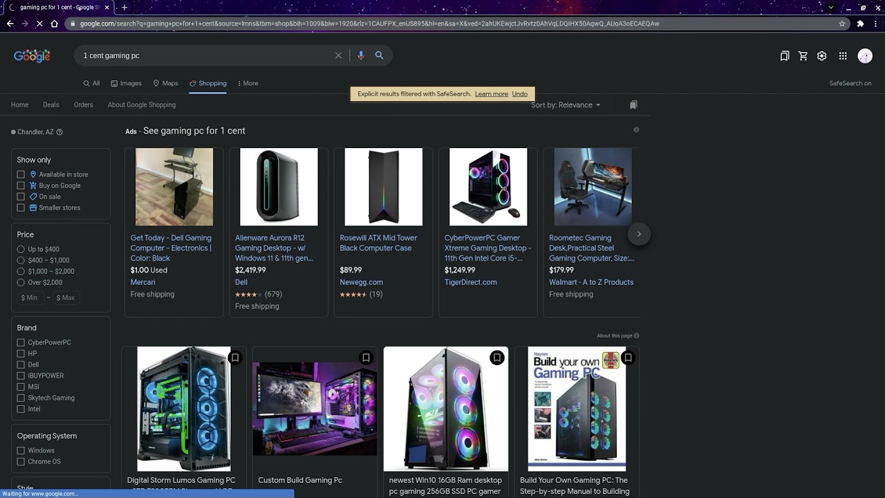 I actually found a pc for 1 cent! - YouTube