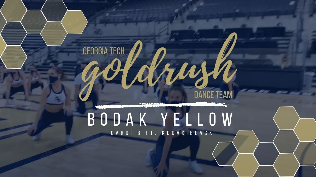 Georgia Tech Goldrush "Bodak Yellow" -2021 - YouTube