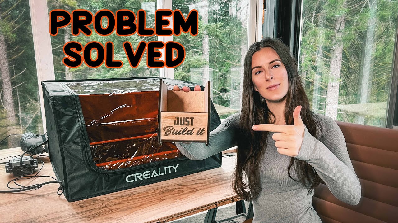 EASY DIY STORAGE SOLUTION using the CREALITY FALCON 2 40W LASER ...
