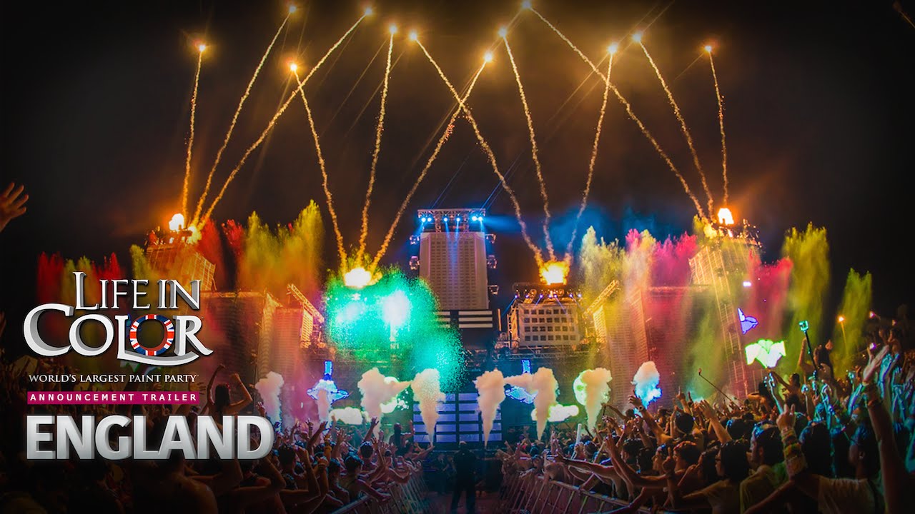 Life In Color World Tour Announcement Trailer - England - YouTube