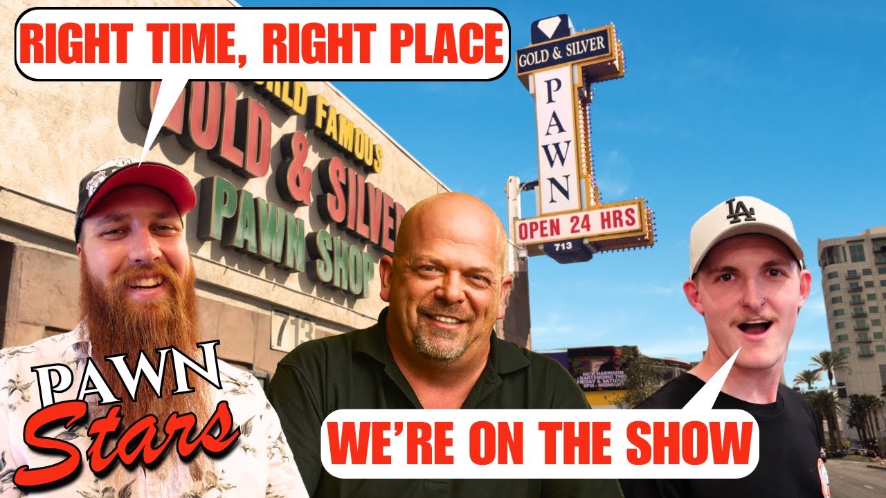 Pawn Stars Behind the Scenes! Our TV Debut in Las Vegas! - YouTube