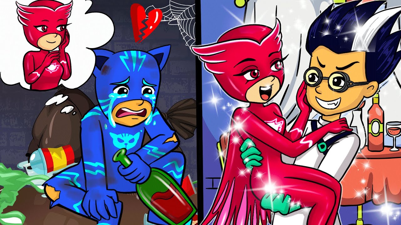 Pj Mask Sad Story Animation!! | | PJ MASKS 2D Animation - YouTube