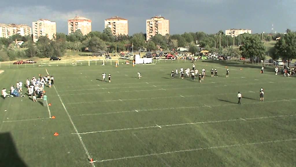 AAFL 2015: Pancevo Panthers -Belgrade Blue Dragons 23:20 Second Half ...