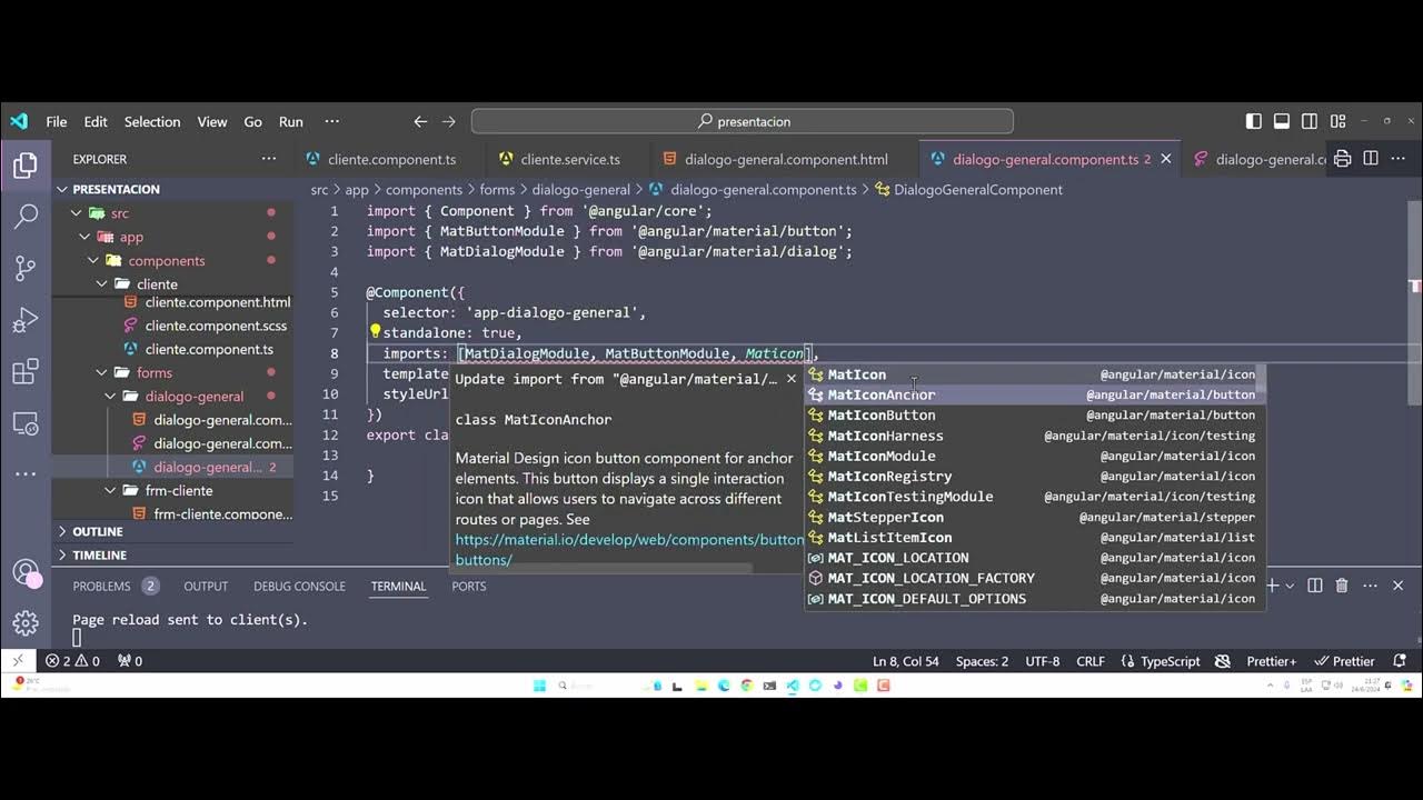 Capa presentación Angular 18 15 - YouTube