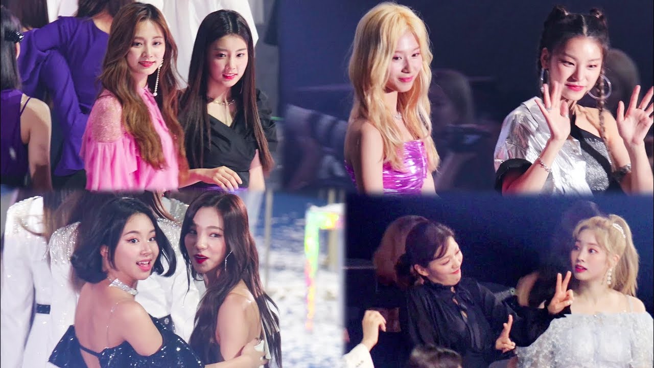 190801 엔딩 걸그룹 퇴장 '예쁜애 옆에 또 예쁜애' (twice itzy izone 우주소녀 ) 직캠 - YouTube