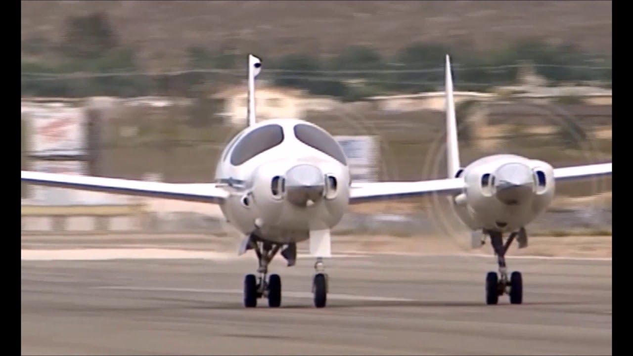 Rutan Model 202 Boomerang - YouTube