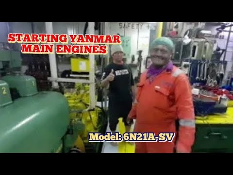 PROCEDURE TO START TUGBOAT MAIN ENGINES | OCEAN RUTILITE @Nooki_Tv ...