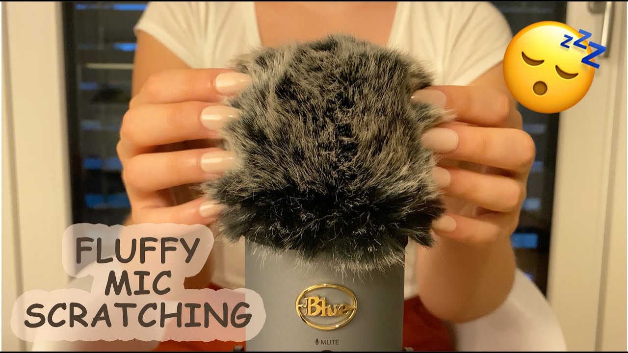 ASMR - Fluffy Mic Scratching to make you SLEEPY - YouTube