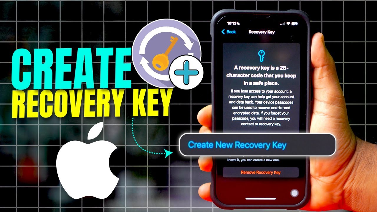 How to Create a Recovery Key for Apple ID on iPhone | Apple ID Security ...