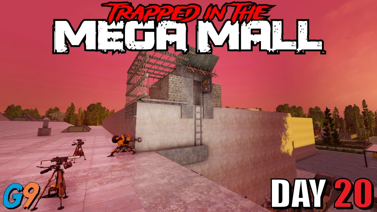 7 Days To Die - Trapped in the Mega Mall (Day 20) - YouTube