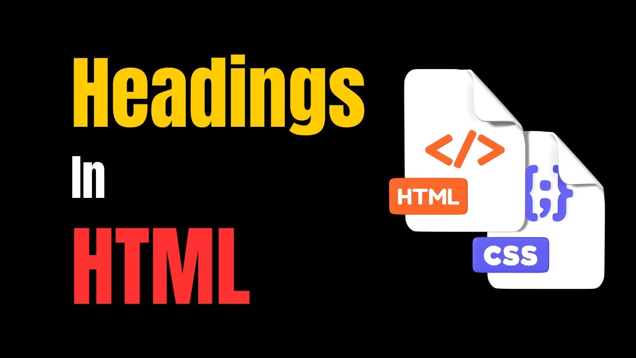🔥 How to Add Headings in HTML | Beginner’s Guide to HTML Headings (H1-H6) 🚀 - YouTube