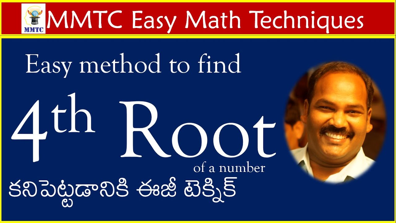 Finding Fourth Root of a Number/Speed Maths - YouTube